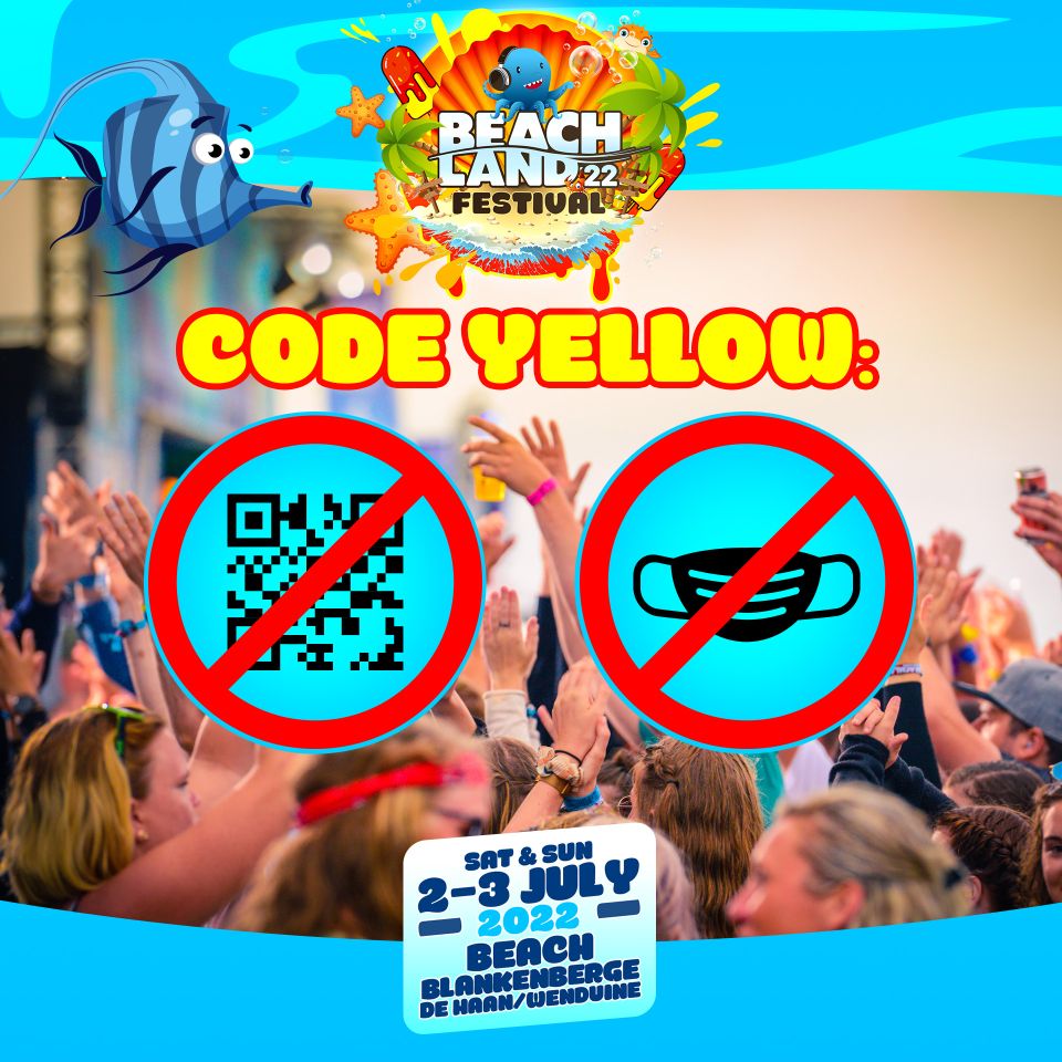 Beachland Festival 2022 - 2-3 July - Blankenberge, De Haan, Wenduine